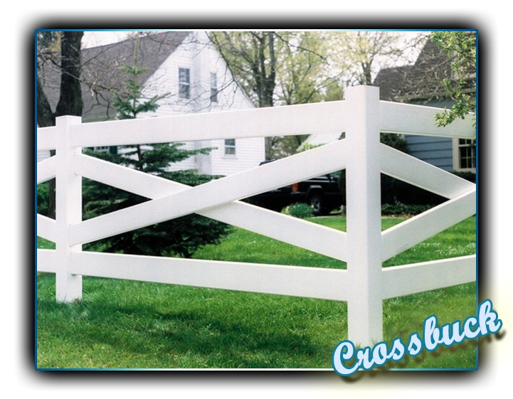 Crossbuck Fence - Delta Fence & Construction
