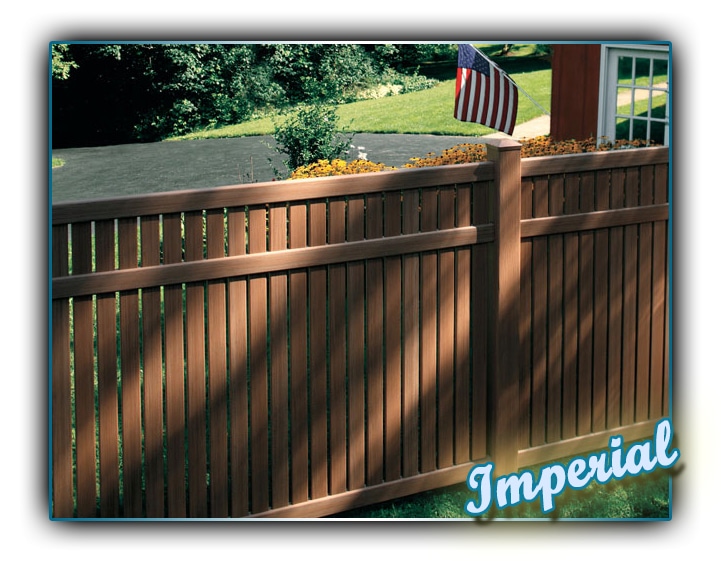Imperial Vinyl Fence - Delta Fence & Construction