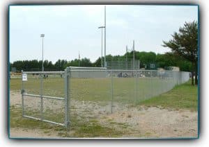 Sports Fields Fences - Delta Fence & Construction